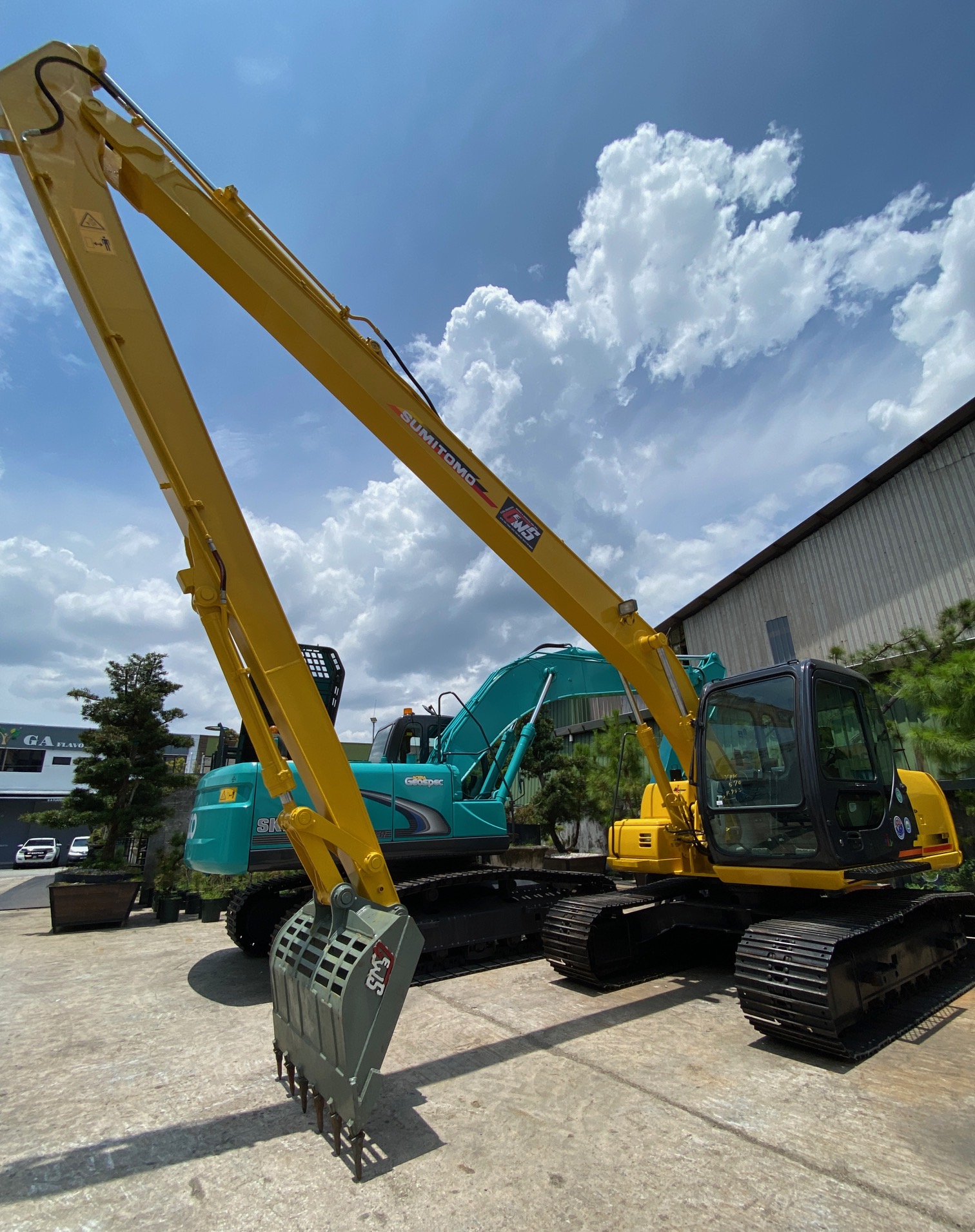 Excavator, SUMITOMO SH120-3 Long Arm, 12ton - Malaysia
