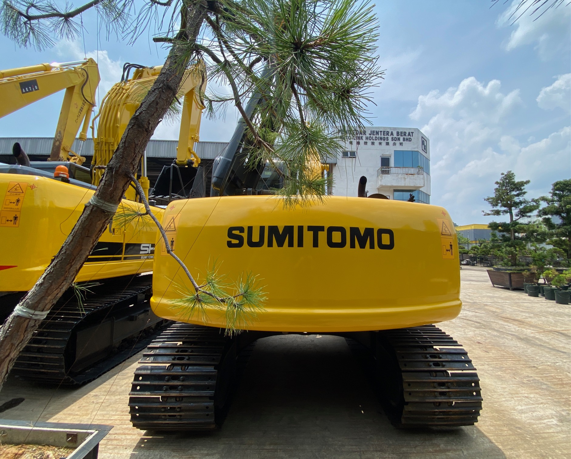 Excavator, SUMITOMO SH120-3 Long Arm, 12ton - Malaysia