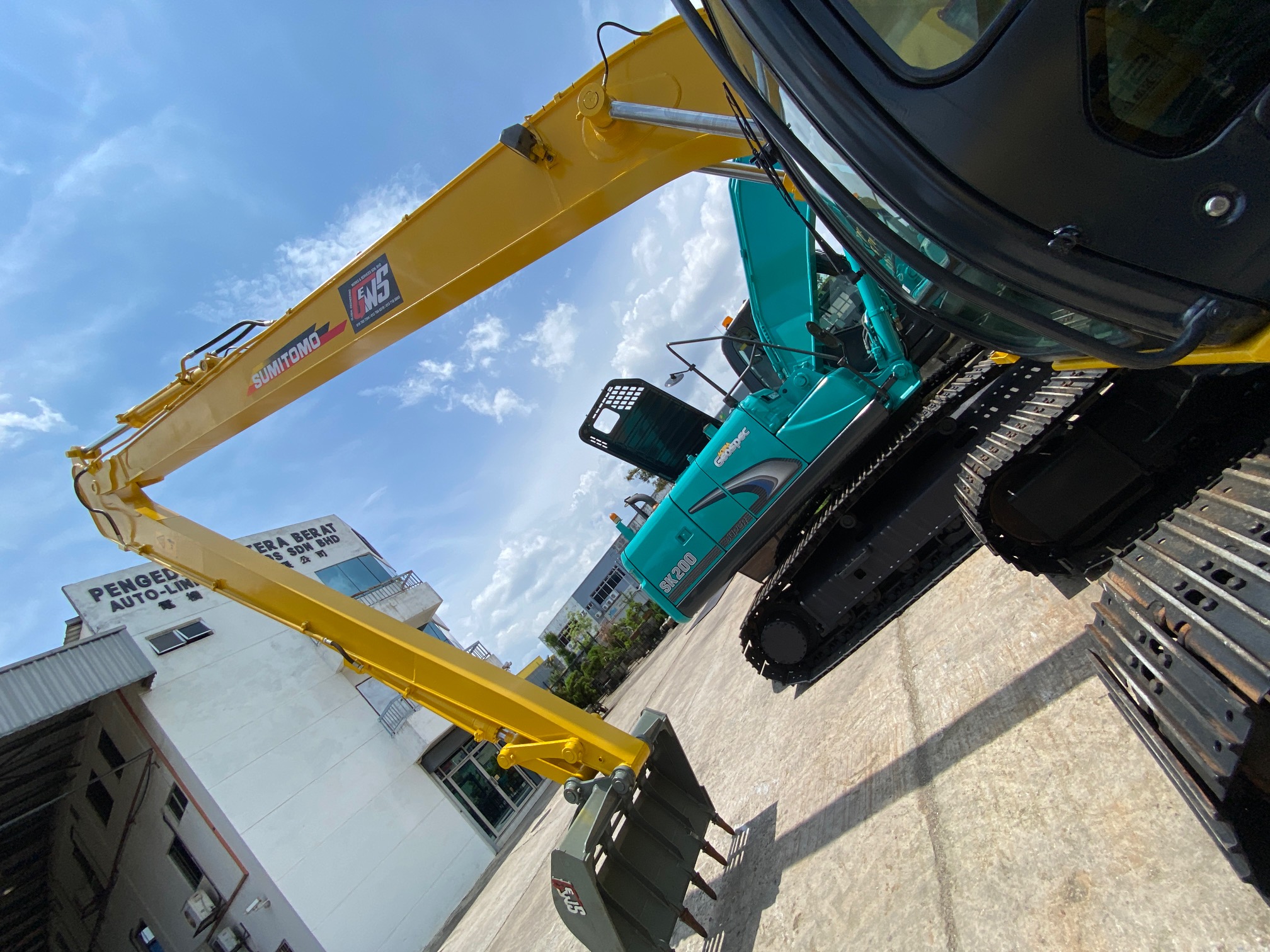 Excavator, SUMITOMO SH120-3 Long Arm, 12ton - Malaysia