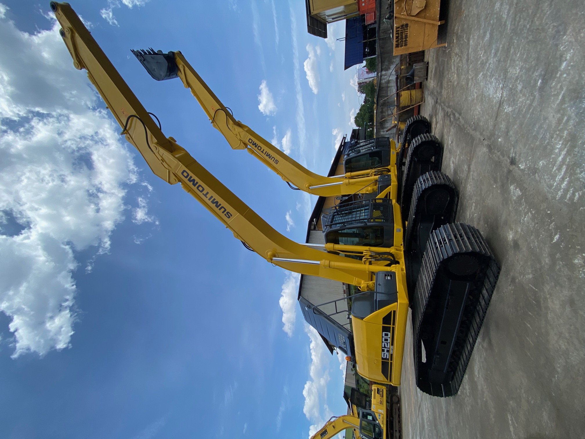 SUMITOMO SH200-6 Amphibious Excavator, 20ton - Malaysia